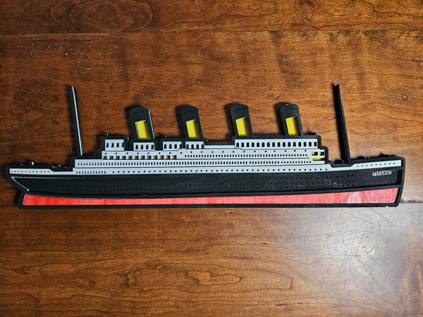 Titanic Hand-Painted 18" – Besse's Custom Engravings
